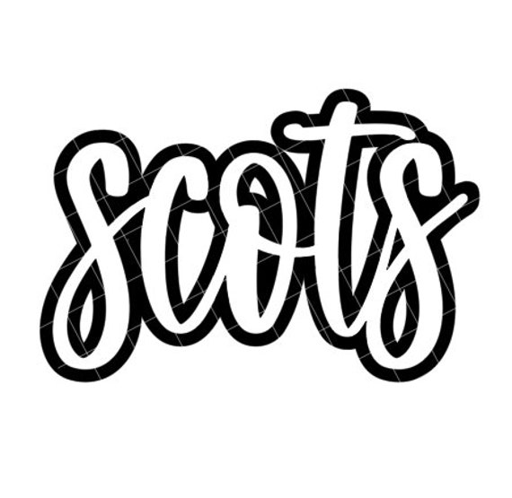 Scots SVG/DXF/PNG File for Cutting Machines and Sublimation - Etsy