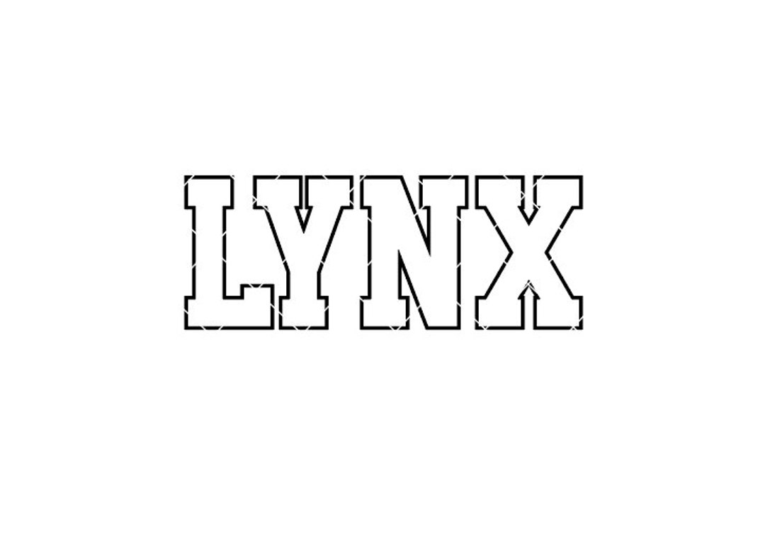 Lynx - SVG/DXF/PNG File for Cutting Machines and Sublimation - Etsy