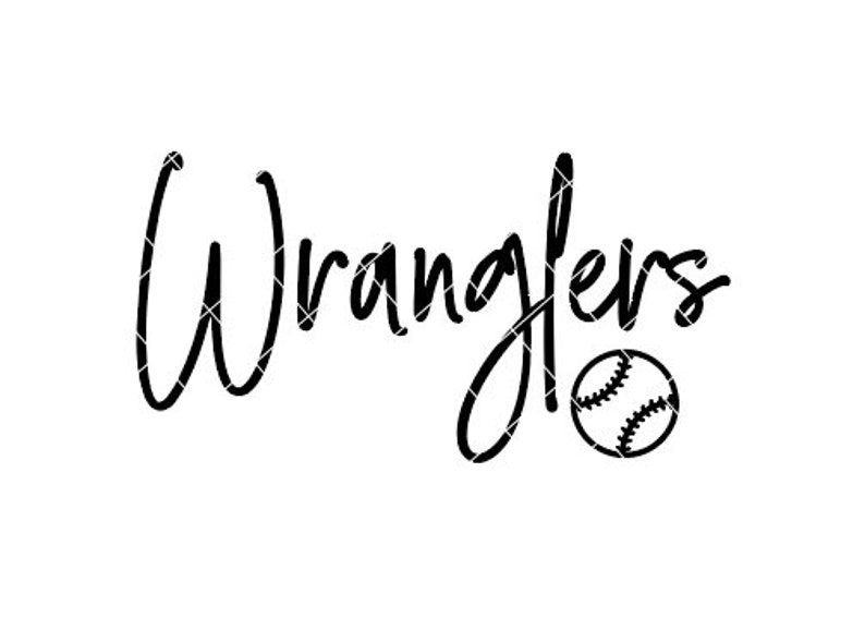 Wranglers Sports - SVG/DXF/PNG File for Cutting Machines and ...