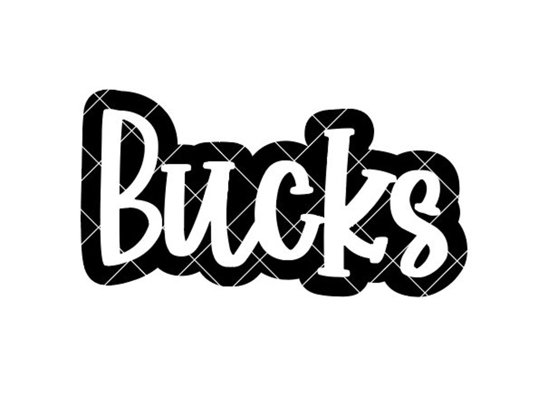 Bucks With Outline - SVG/DXF/PNG File for Cutting Machines and ...