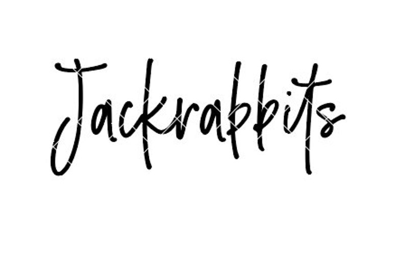 Jackrabbits Sports SVG/DXF/PNG File for Cutting Machines and - Etsy