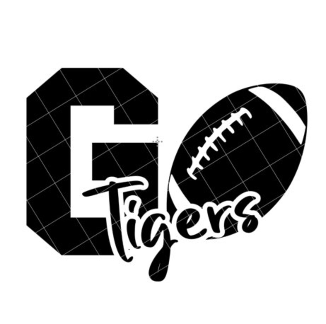 Go Tigers Football - SVG/DXF/PNG File for Cutting Machines and ...