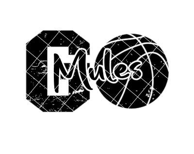 Go Mules Basketball - SVG/DXF/PNG File for Cutting Machines and ...