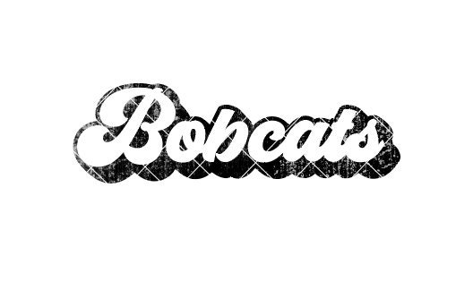 Bobcats Retro Script Regular and Distressed SVG/DXF/PNG File for Cutting Machines and ...