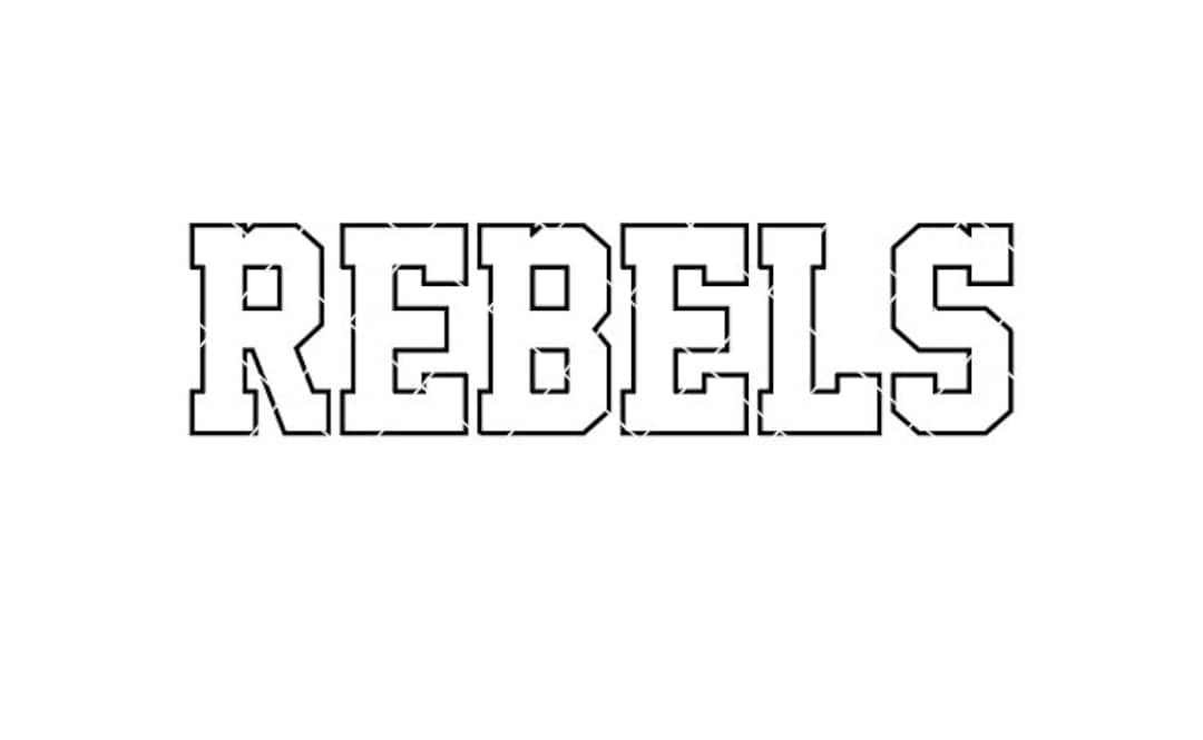 Rebels - SVG/DXF/PNG File for Cutting Machines and Sublimation - Etsy
