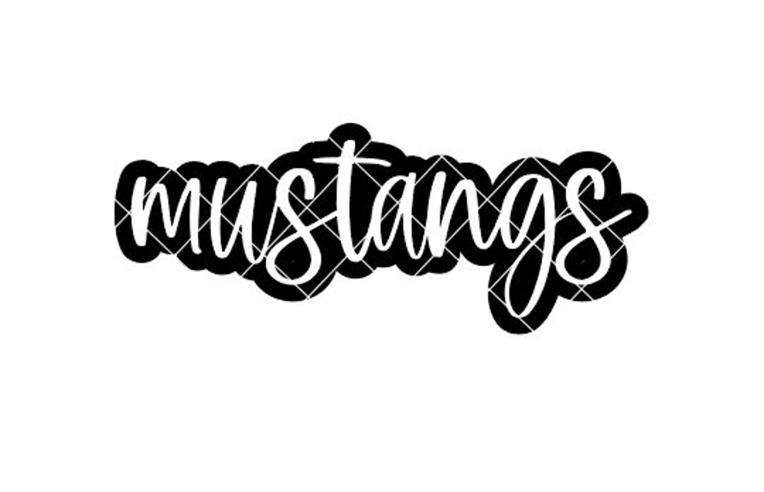 Mustangs - SVG/DXF/PNG File for Cutting Machines and Sublimation - Etsy