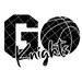 Go Knights Basketball SVG/DXF/PNG File for Cutting Machines and ...