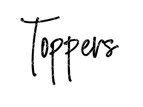 Toppers Sports SVG/DXF/PNG File for Cutting Machines and Sublimation - Etsy