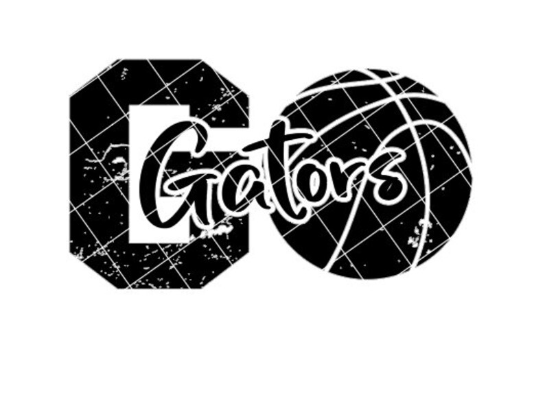 Go Gators Basketball SVG/DXF/PNG File for Cutting Machines - Etsy