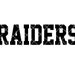 Raiders - SVG/DXF/PNG File for Cutting Machines and Sublimation - Etsy