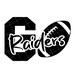 Go Raiders Football - SVG/DXF/PNG File for Cutting Machines and ...
