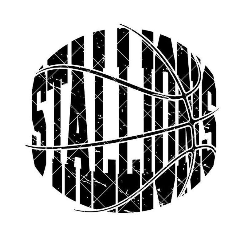 Stallions Basketball - SVG/DXF/PNG File for Cutting Machines and ...
