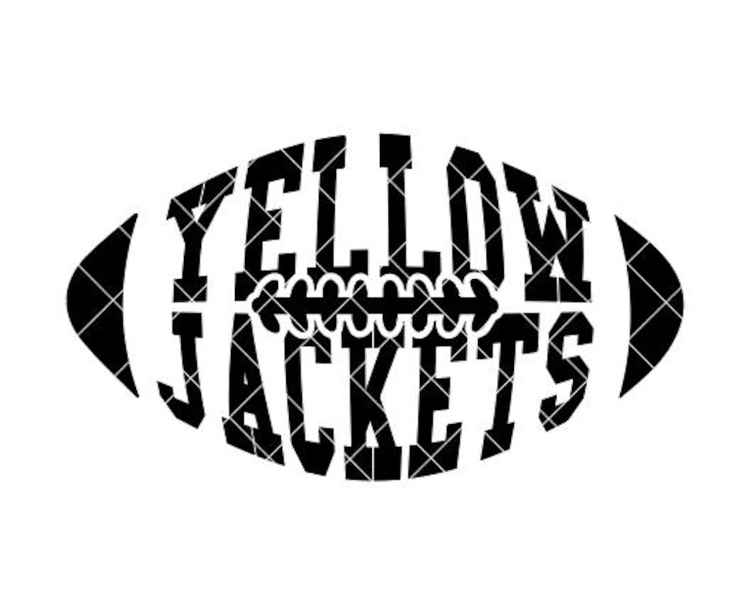 Yellow Jackets Football - SVG/DXF/PNG File for Cutting Machines and ...
