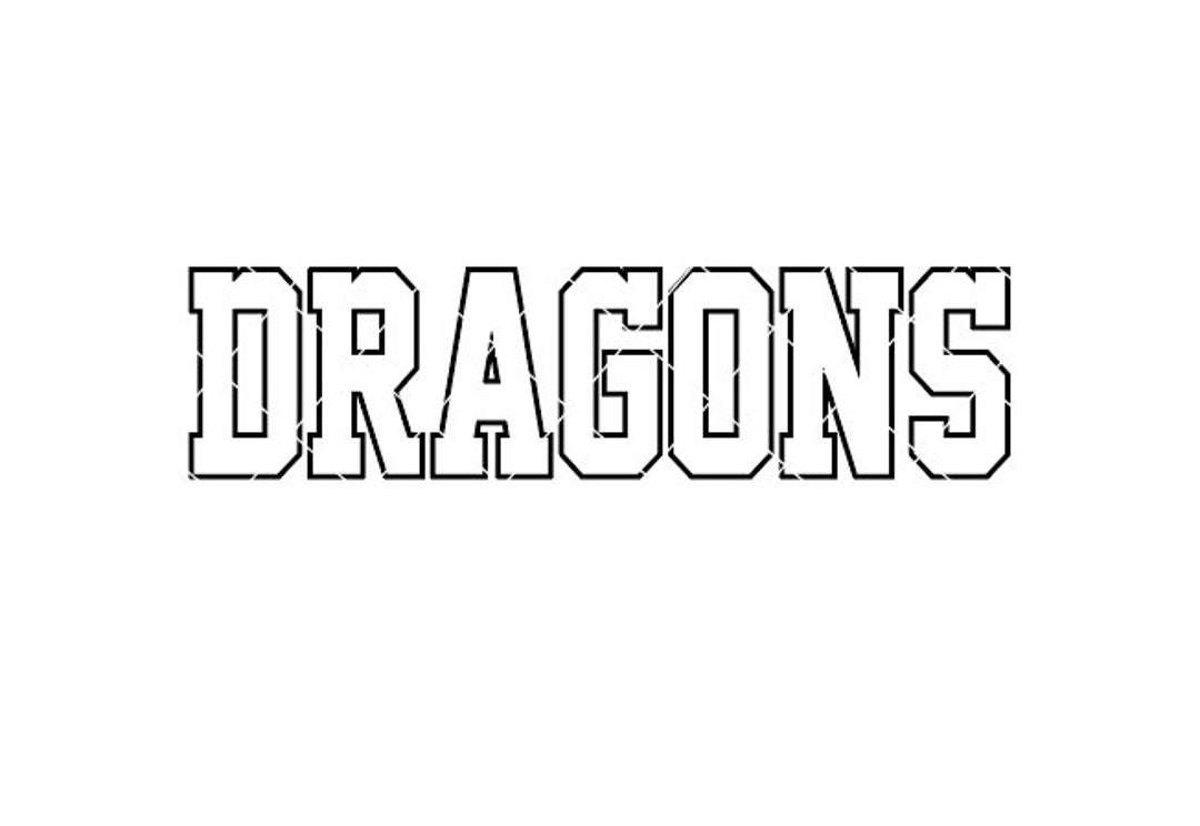 Dragons - SVG/DXF/PNG File for Cutting Machines and Sublimation - Etsy