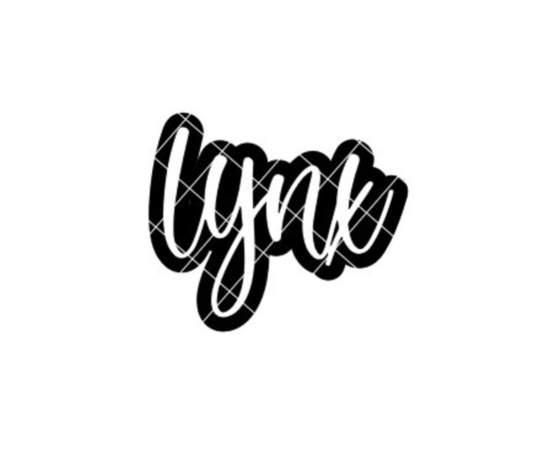 Lynx - SVG/DXF/PNG File for Cutting Machines and Sublimation - Etsy