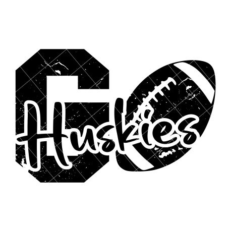 Go Huskies Football SVG/DXF/PNG File for Cutting Machines - Etsy
