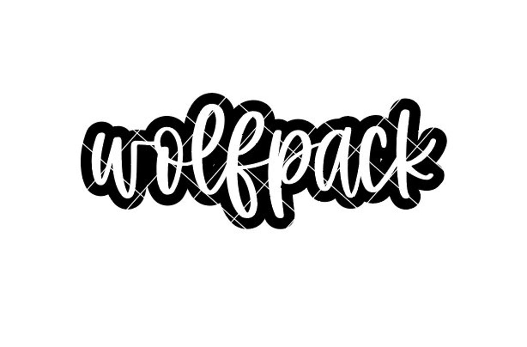 Wolfpack SVG/DXF/PNG File for Cutting Machines and Sublimation - Etsy