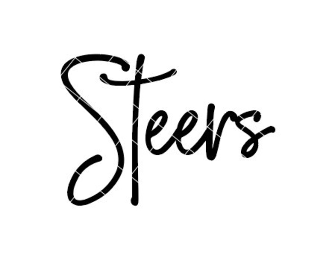 Steers Sports - SVG/DXF/PNG File for Cutting Machines and Sublimation ...