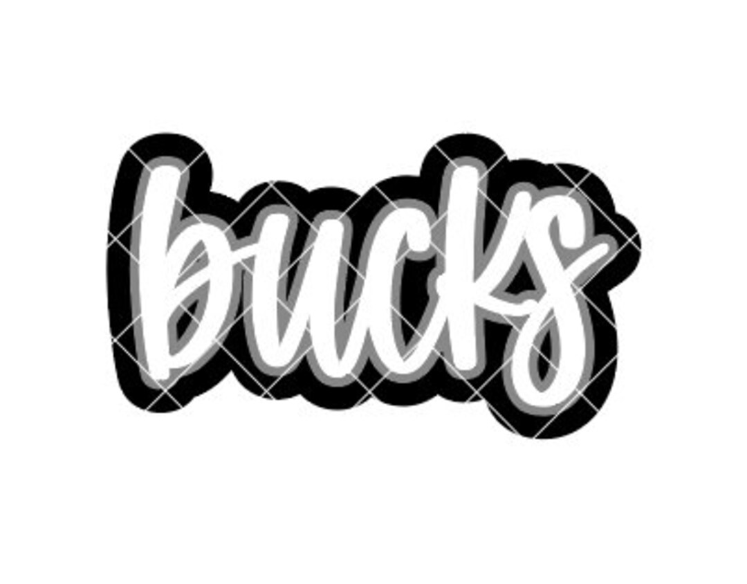Bucks With Outline SVG/DXF/PNG File for Cutting Machines and - Etsy