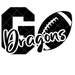 Go Dragons Football - SVG/DXF/PNG File for Cutting Machines and ...