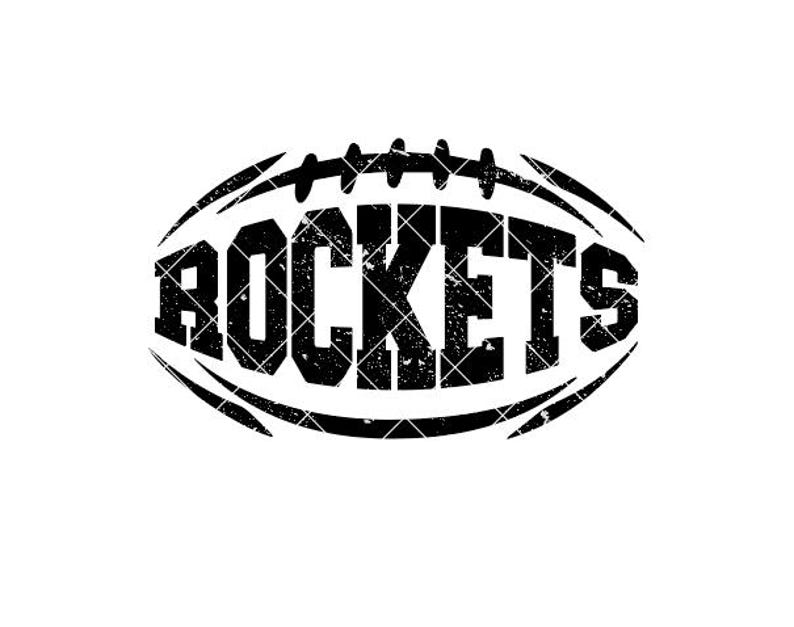 Rockets Football - SVG/DXF/PNG File for Cutting Machines and ...