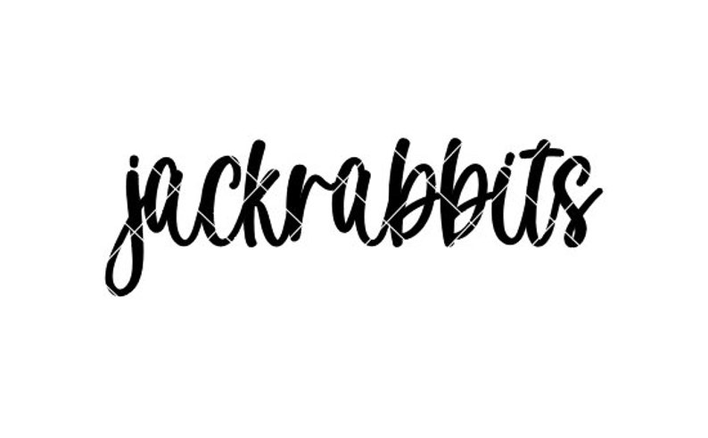 Jackrabbits SVG/DXF/PNG File for Cutting Machines and Sublimation - Etsy