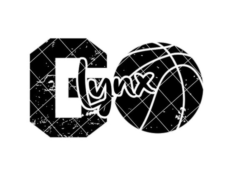 Go Lynx Basketball SVG/DXF/PNG File for Cutting Machines and - Etsy