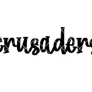 Crusaders With Outline - SVG/DXF/PNG File for Cutting Machines and ...