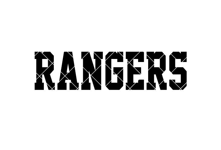 Rangers - SVG/DXF/PNG File for Cutting Machines and Sublimation - Etsy
