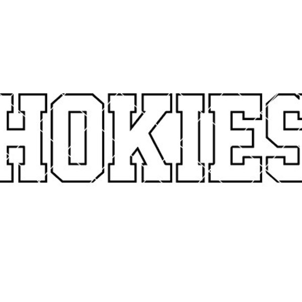 Hokies Svg File - Etsy