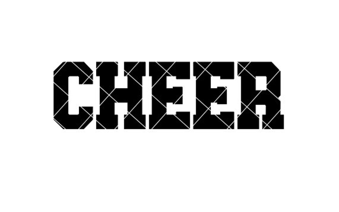 Cheer - SVG/DXF/PNG File for Cutting Machines and Sublimation - Etsy
