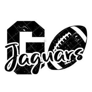 Go Jaguars Football - SVG/DXF/PNG File for Cutting Machines and ...