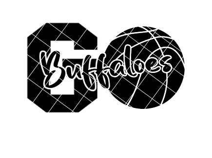 Go Buffaloes Basketball SVG/DXF/PNG File for Cutting Machines and ...