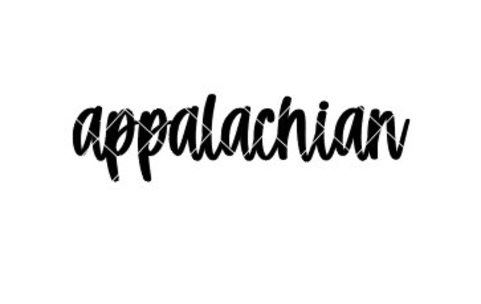 Appalachian SVG/DXF/PNG File for Cutting Machines or - Etsy
