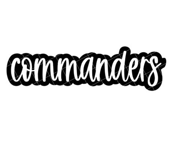 Commanders SVG/DXF/PNG File for Cutting Machines and - Etsy