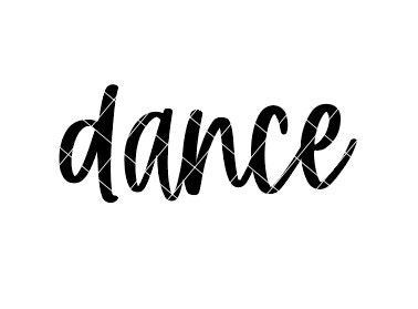 Dance SVG/DXF/PNG File for Cutting Machines and Sublimation - Etsy