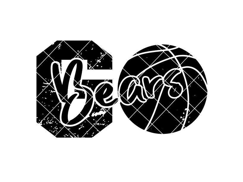 Go Bears Basketball - SVG/DXF/PNG File for Cutting Machines and ...