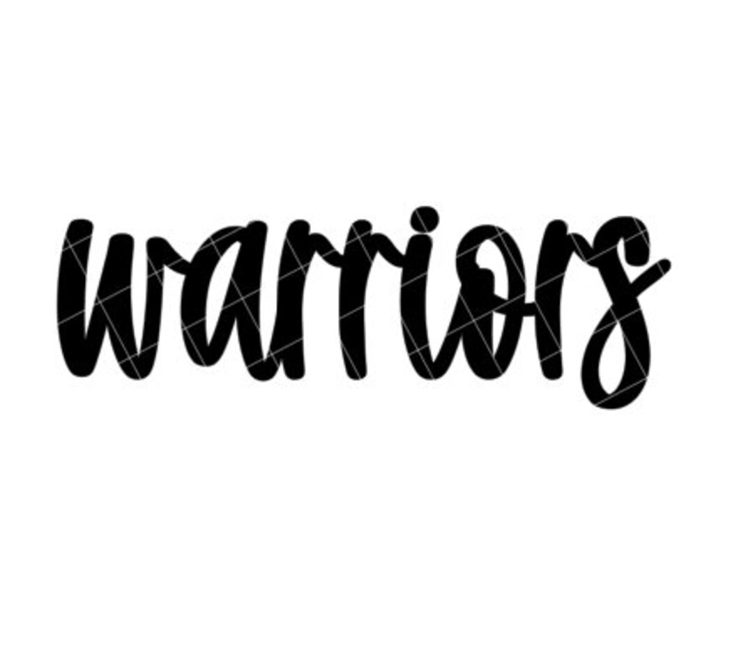 Warriors - SVG/DXF/PNG File for Cutting Machines and Sublimation - Etsy