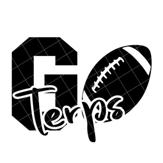 Go Terps Football SVG/DXF/PNG File for Cutting Machines and - Etsy