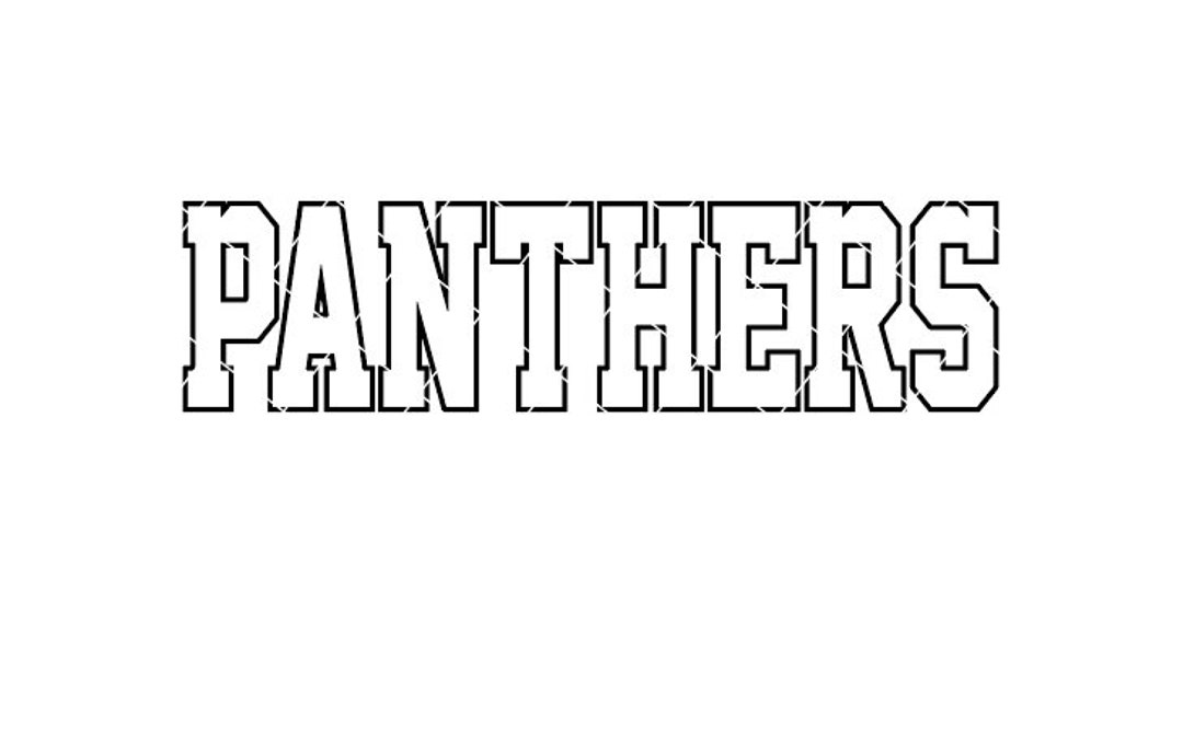 Panthers - SVG/DXF/PNG File for Cutting Machines and Sublimation - Etsy