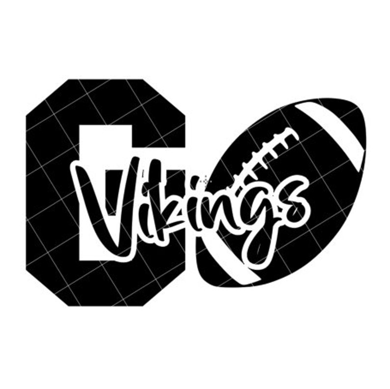 Go Vikings Football SVG/DXF/PNG File for Cutting Machines and ...