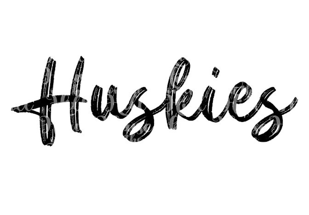 Huskies - SVG/DXF/PNG File for Cutting Machines - Etsy