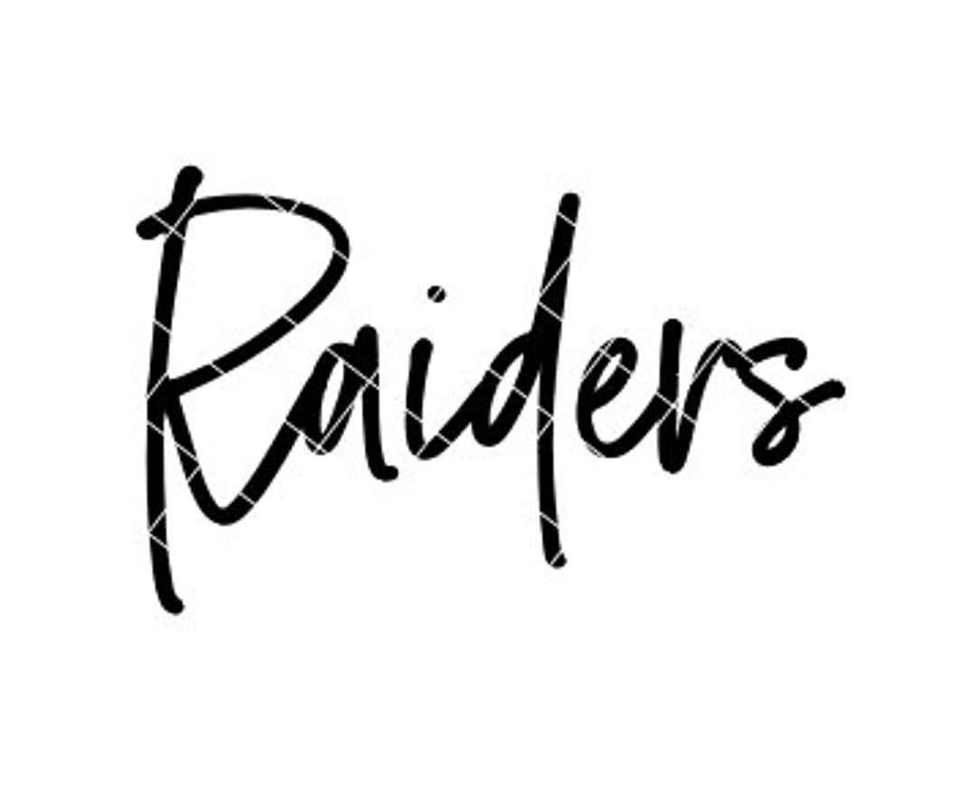 Raiders Sports - SVG/DXF/PNG File for Cutting Machines and Sublimation ...