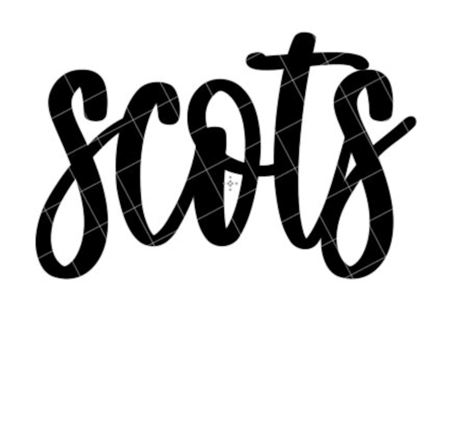 Scots SVG/DXF/PNG File for Cutting Machines and Sublimation - Etsy Canada