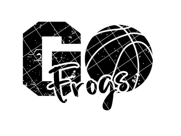 Go Frogs Basketball SVG/DXF/PNG File for Cutting Machines - Etsy