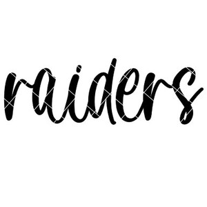 Raiders - SVG/DXF/PNG File for Cutting Machines and Sublimation - Etsy