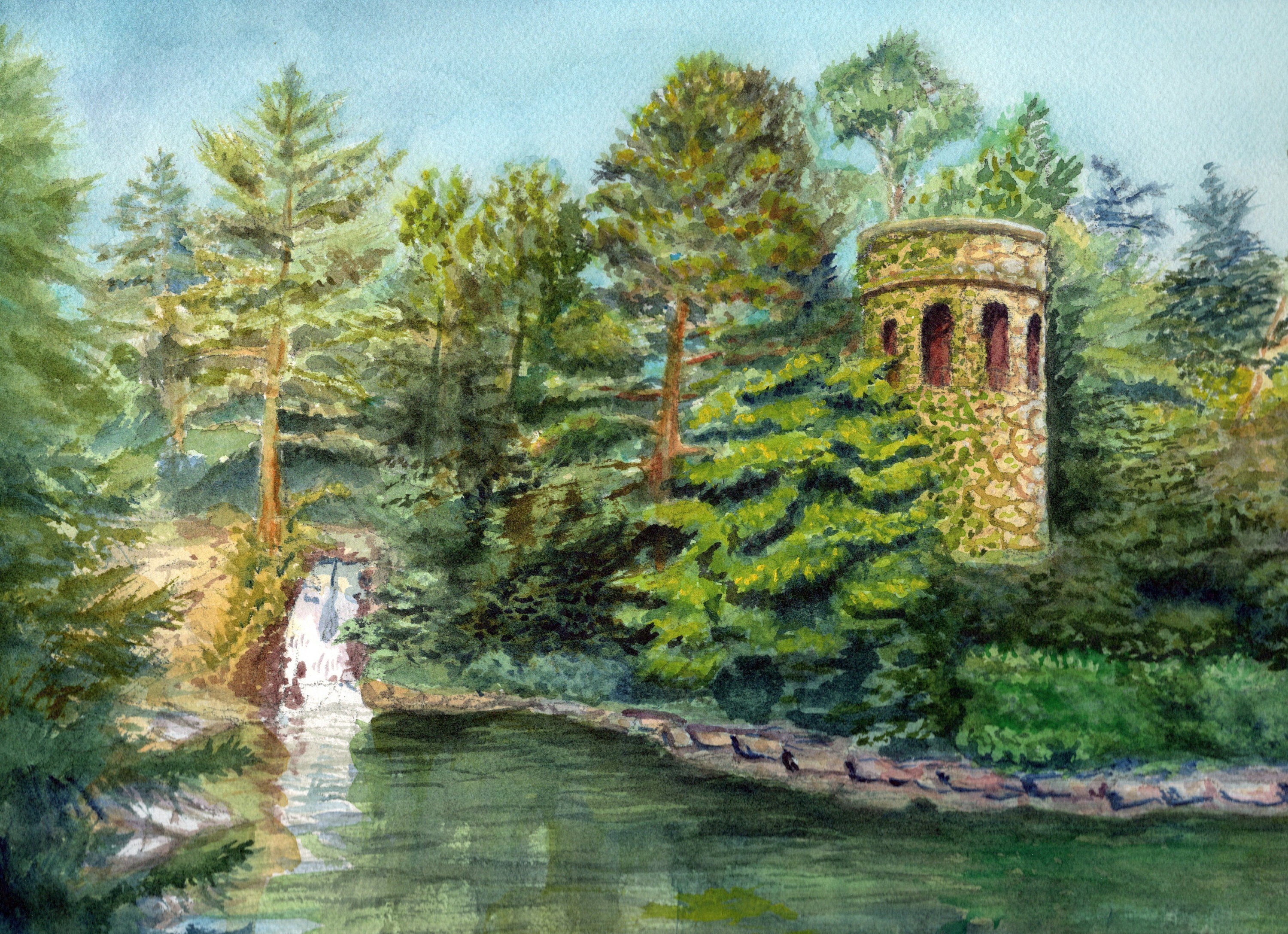 Longwood Gardens Chimes Tower - Etsy