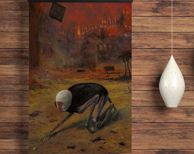 Zdzisław Beksiński Poster A3 Beksinski Print Beksinski Art - Etsy