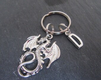 Dragon keychain | Etsy