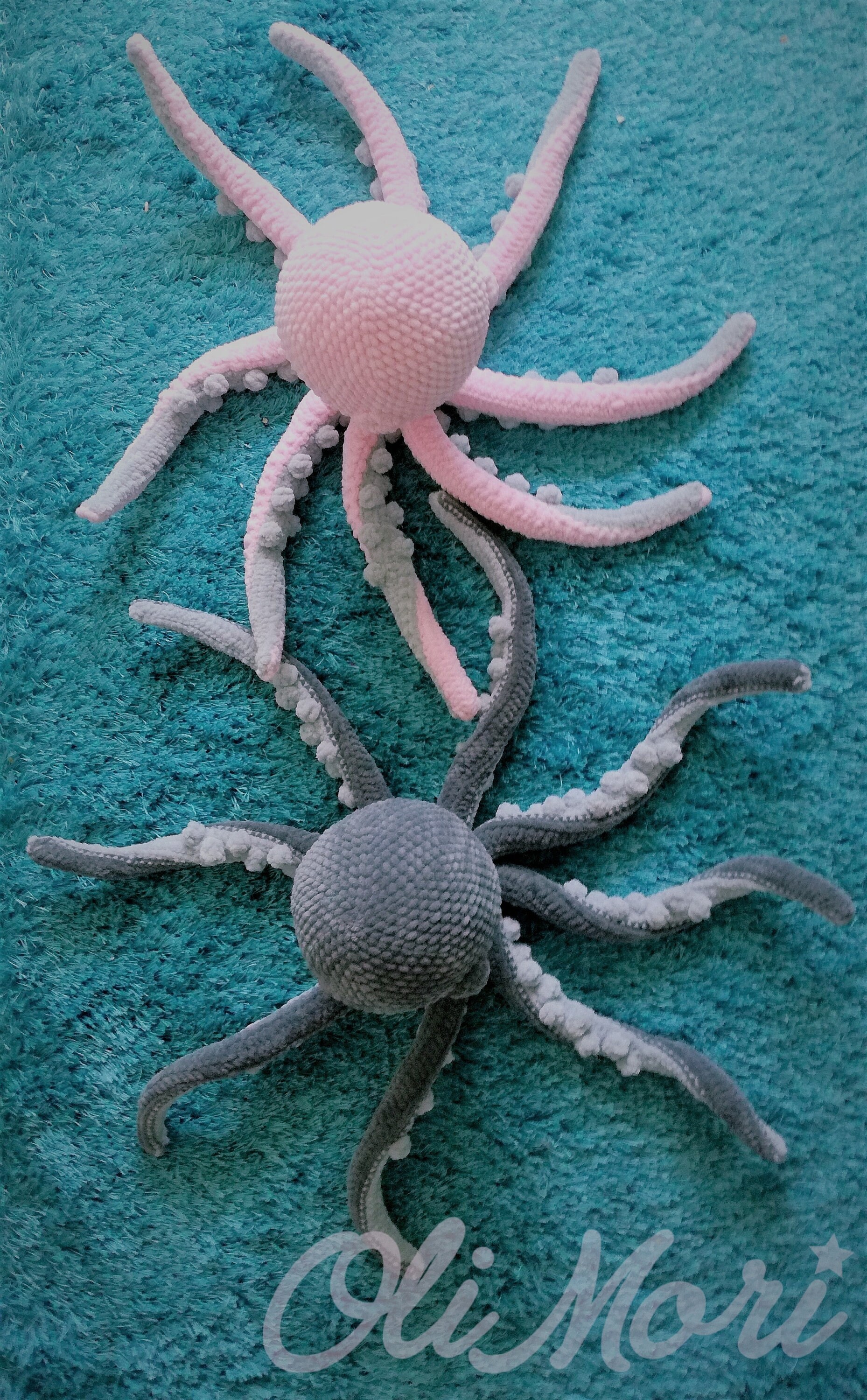 PATTERN Octopus MIDI Crochet Seaworld Amigurumi Olimori - Etsy